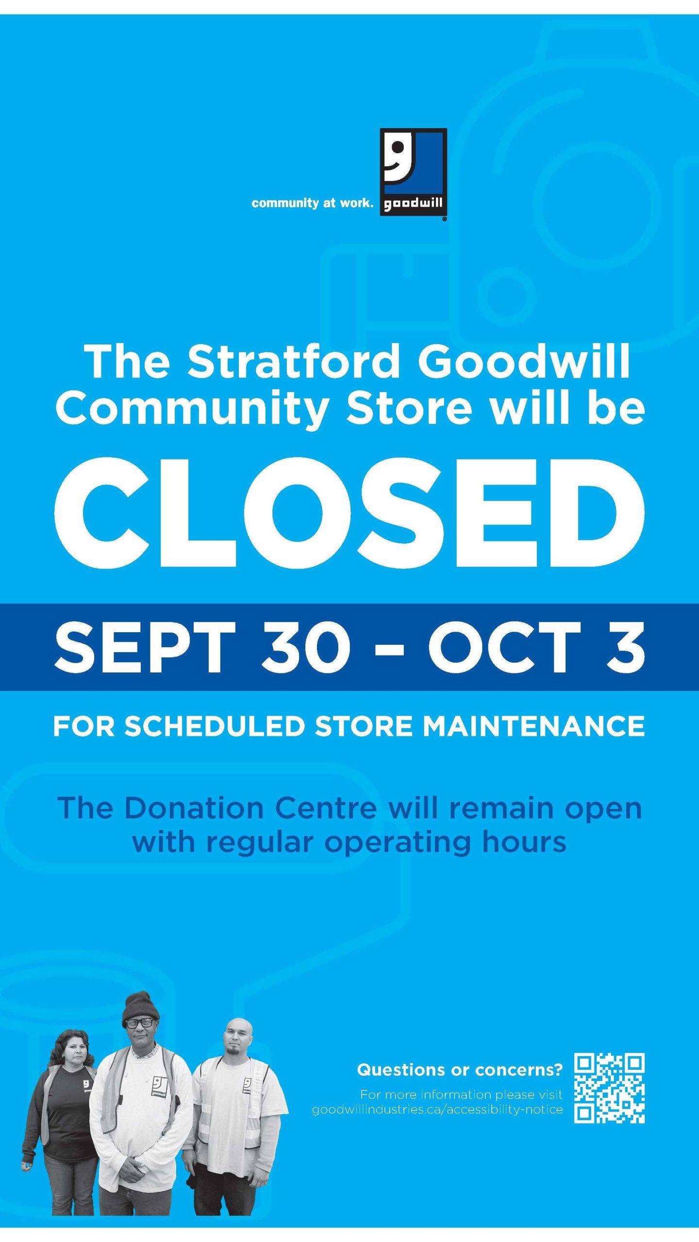 Accessibility Notice - Goodwill